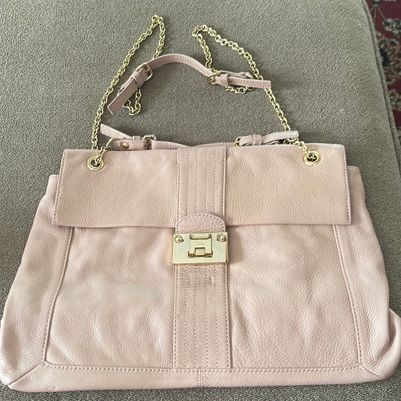 Kate Landry | Bags | Kate Landry Nude Color Purse Shoulder Bag Leather ...